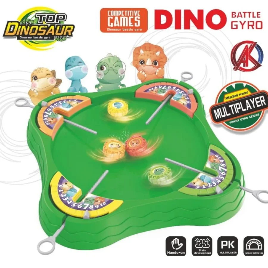 Dinosaur Battle Gyro Game | Kidja